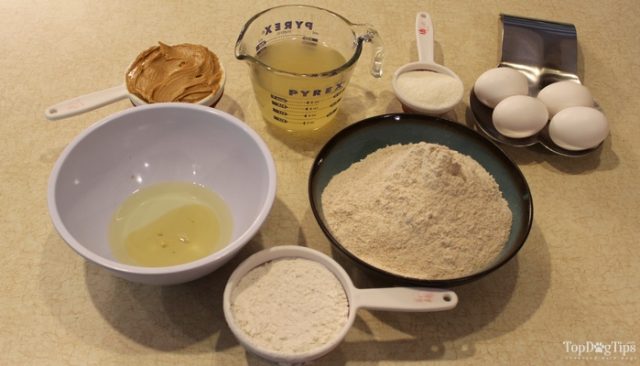 Homemade Peanut Butter Dog Treats (Recipe and How To Video)