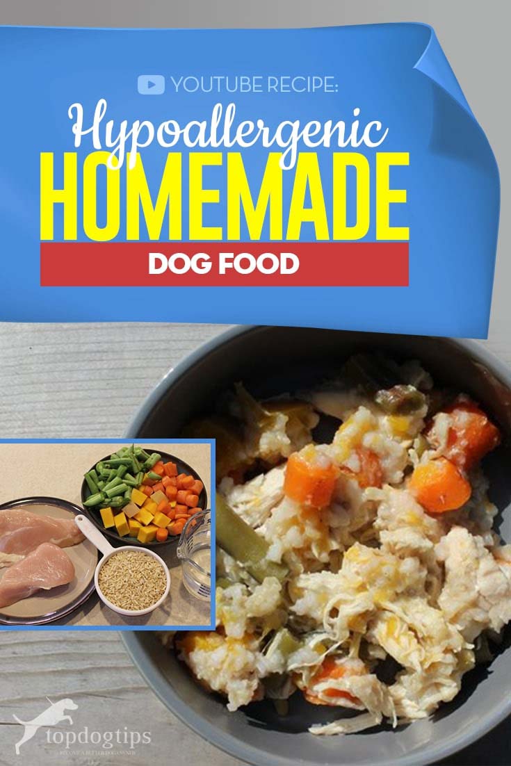 Hypoallergenic Homemade Dog Food Recipe Video Instructions Hypoallergenic Homemade Dog Food Recipe Video Instructions
