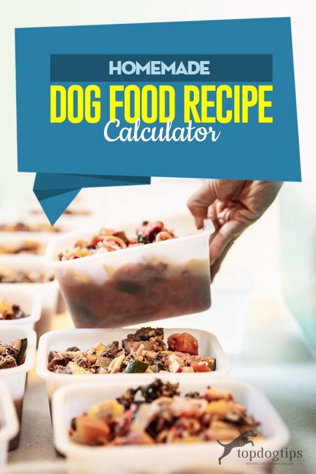Homemade Dog Food Recipe Calculator homemade-dog-food-recipe-calculator