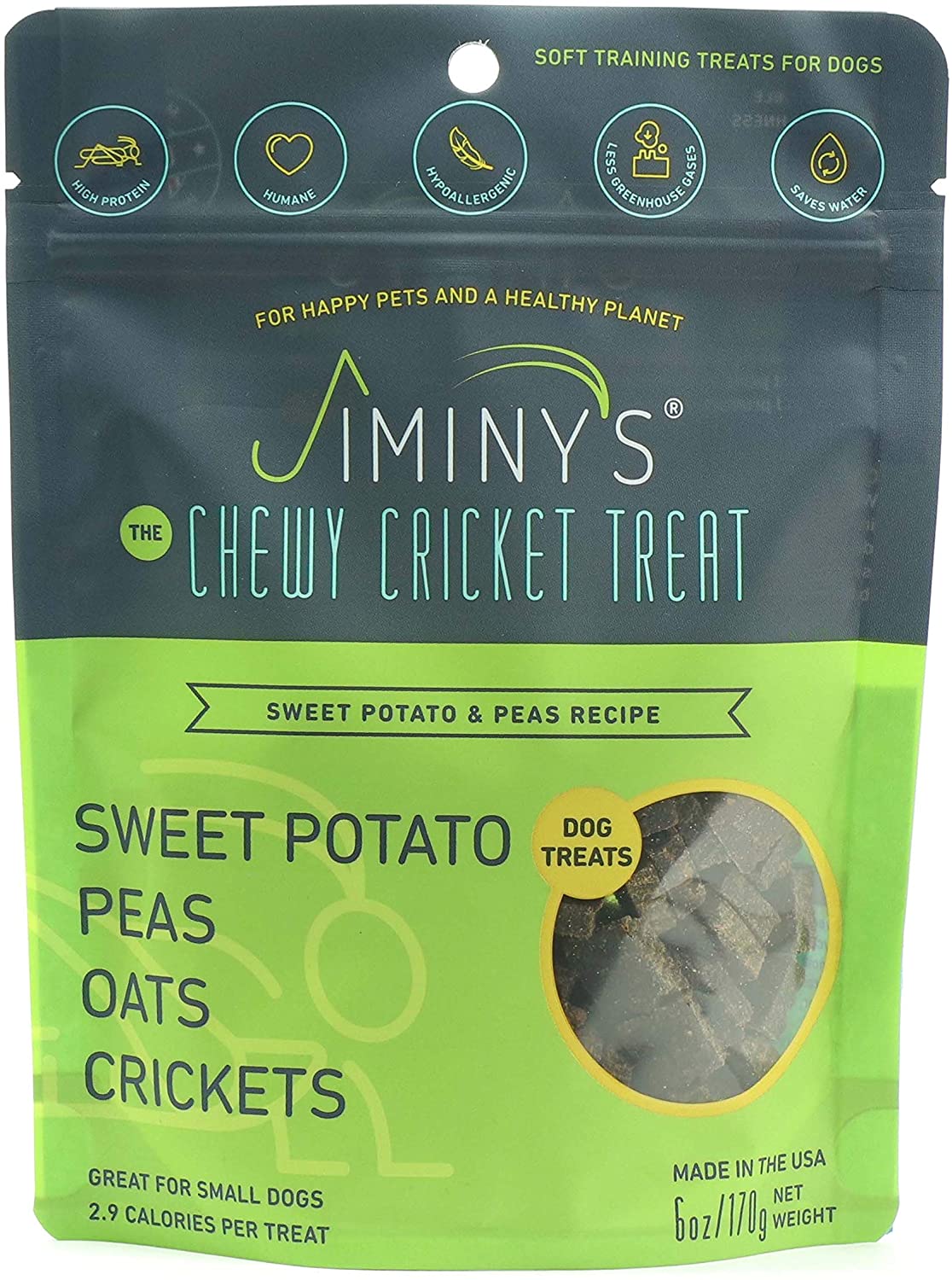 Jiminy's Cricket Protein Dog Treats Review and Taste Test